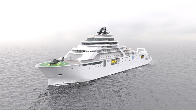 First look inside £600,000,000 yacht gaming billionaire is having built