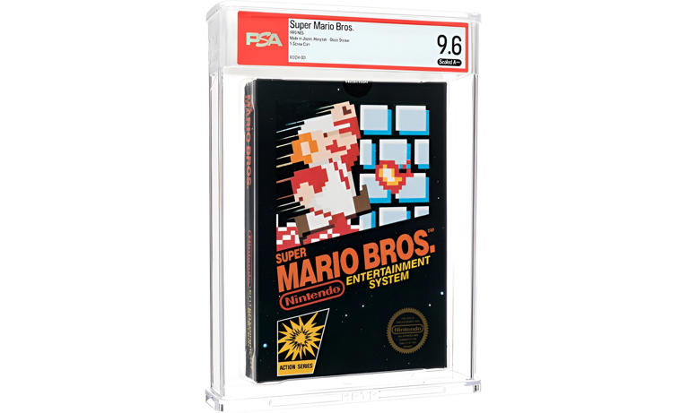 A Nintendo Super Mario Bros. copy just sold for a staggering $3 million
