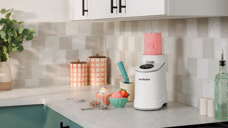 Nutribullet just unveiled a compact blender-style ice cream maker made ...