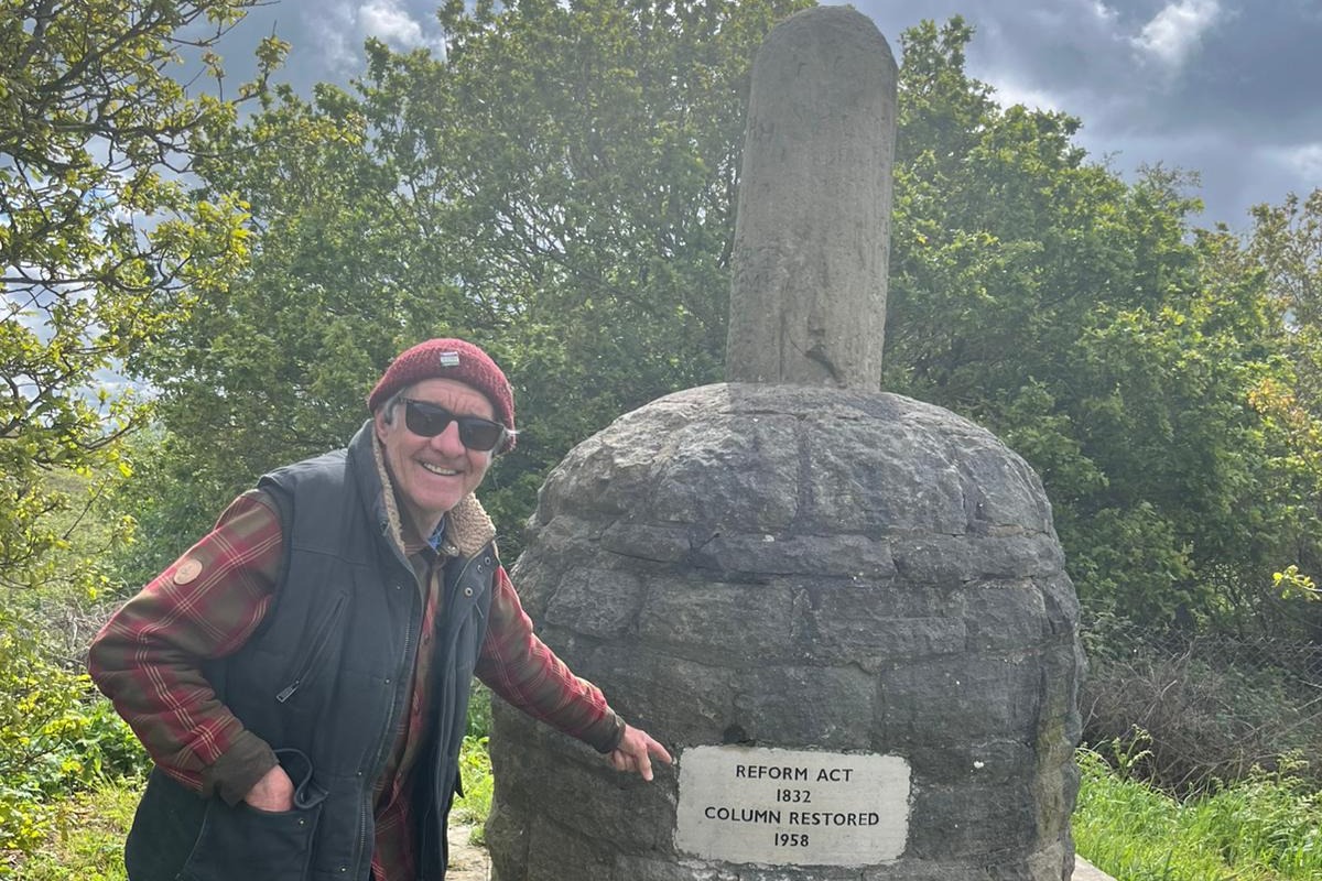 Find out why the history of a monument near Wigan called the Parbold ...