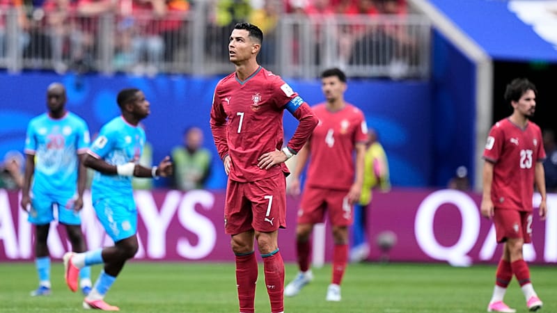 Cristiano Ronaldo faces media backlash as pundits slam Portugal's ...