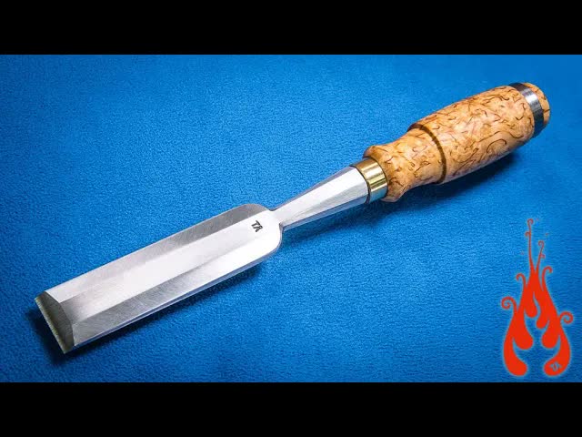 How a wood chisel is made from scratch