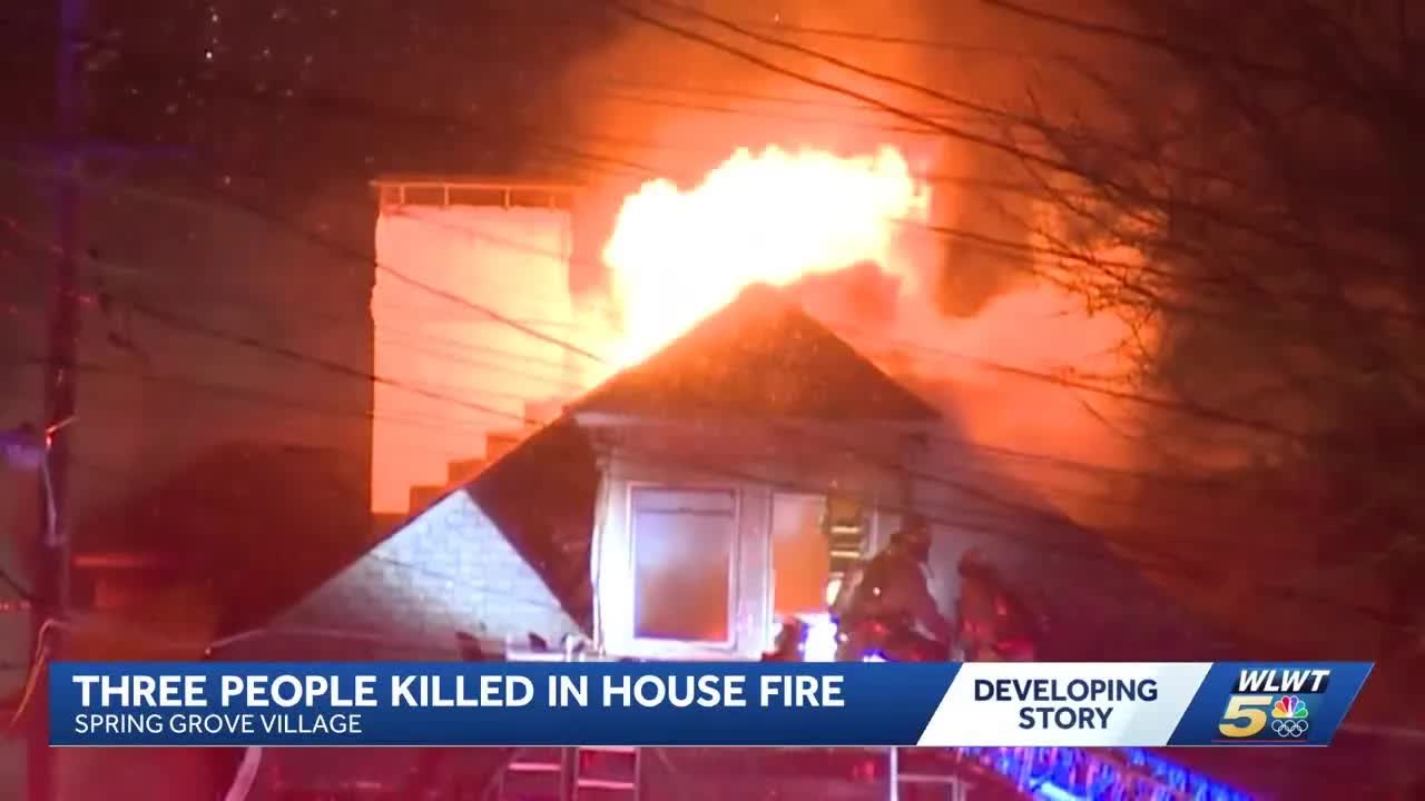 Spring Grove Village neighbors mourning after a house fire killed three ...
