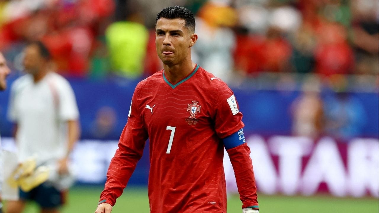 Far from over: Cristiano Ronaldo reacts to Portugal’s 1-1 draw against ...