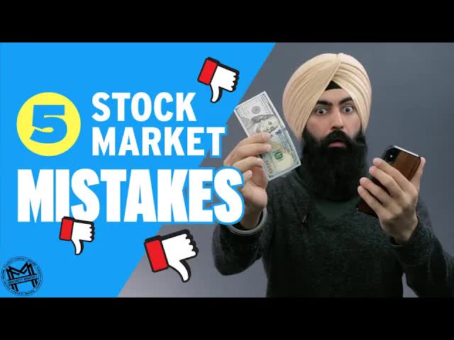 6 stock market mistakes you need to stop making