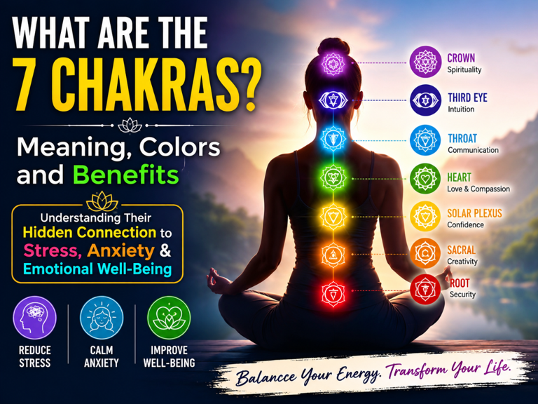 What are the 7 chakras? Understanding their meaning, colors, benefits ...