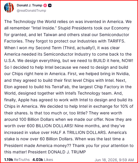 After Nvidia and Tesla, Trump confirms Apple has agreed to build chips ...