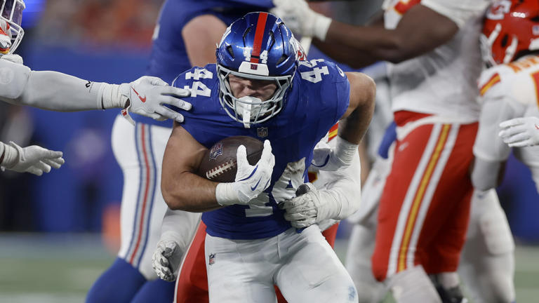 Cam Skattebo says he'll be the same player, running people over, after ...