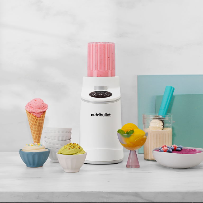 Nutribullet just unveiled a compact blender-style ice cream maker made ...