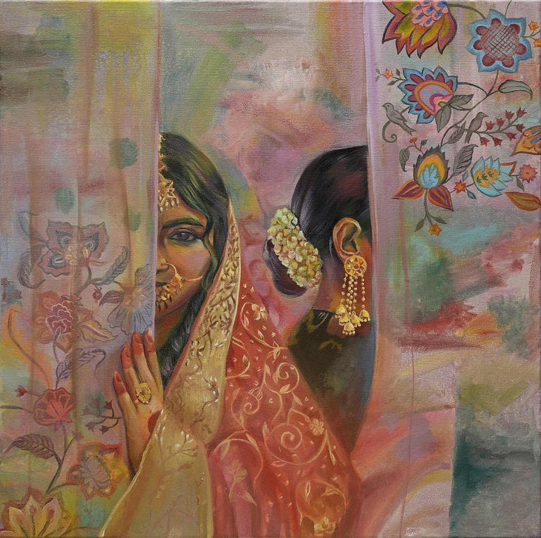 Russian artist Julia Usmanova’s solo in Delhi expresses her emotions ...
