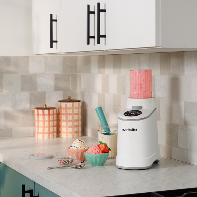 Nutribullet just unveiled a compact blender-style ice cream maker made ...