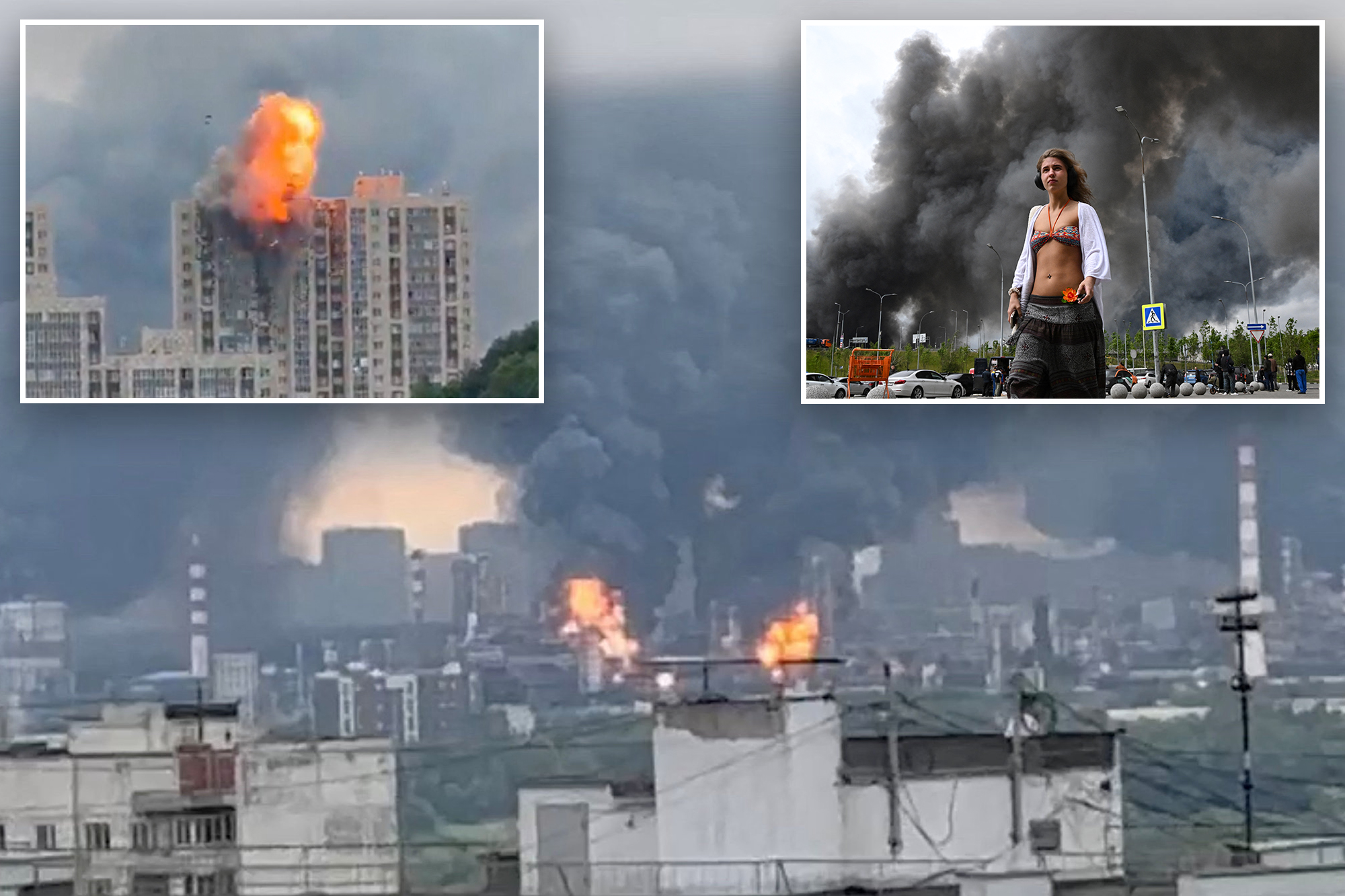 Ukraine hits Moscow oil refinery, disrupting commercial flights in ...