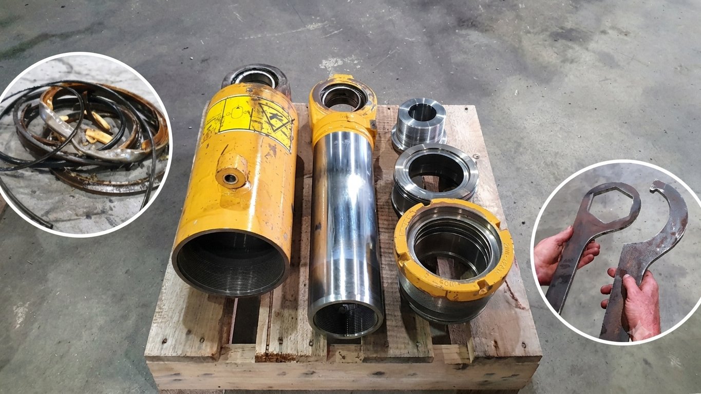 Cylinder tear-down and spanner making
