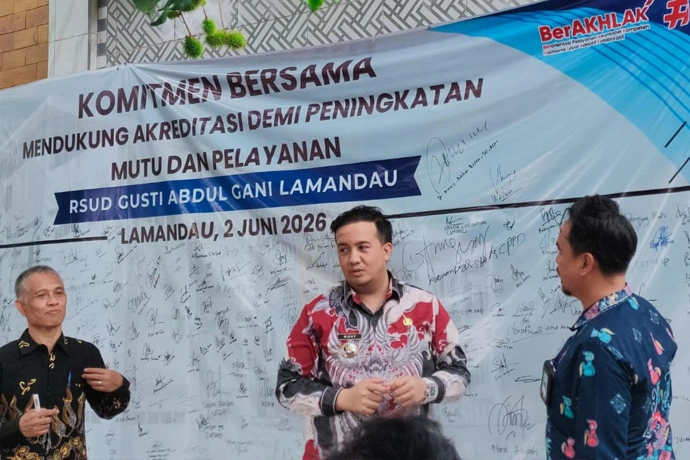 Dukung akreditasi RSUD Gusti Abdul Ghani, Bupati Lamandau minta pers ...