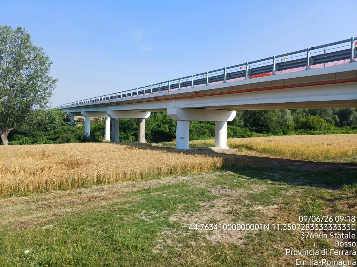 Riaperto al traffico il ponte di Dosso