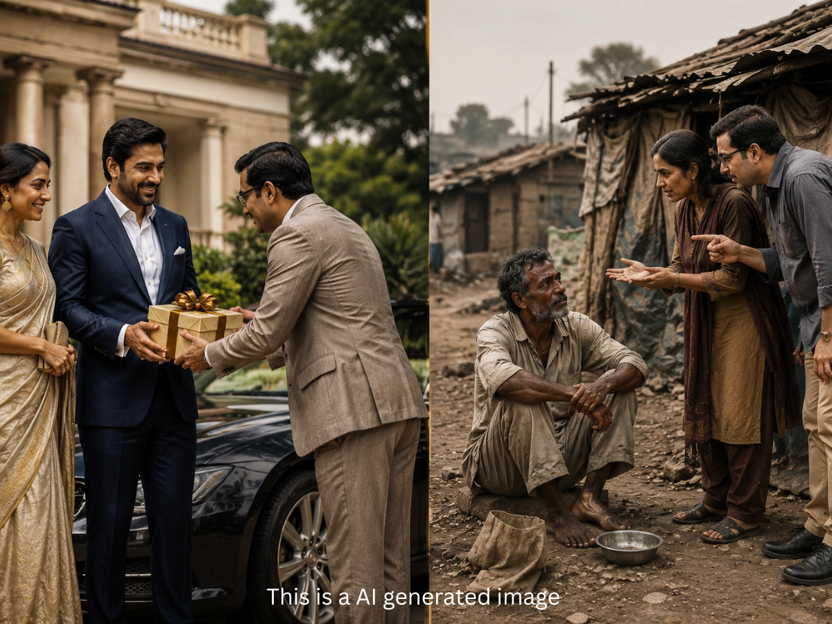 Best proverb of the day: “People visit the rich with gifts, but they ...