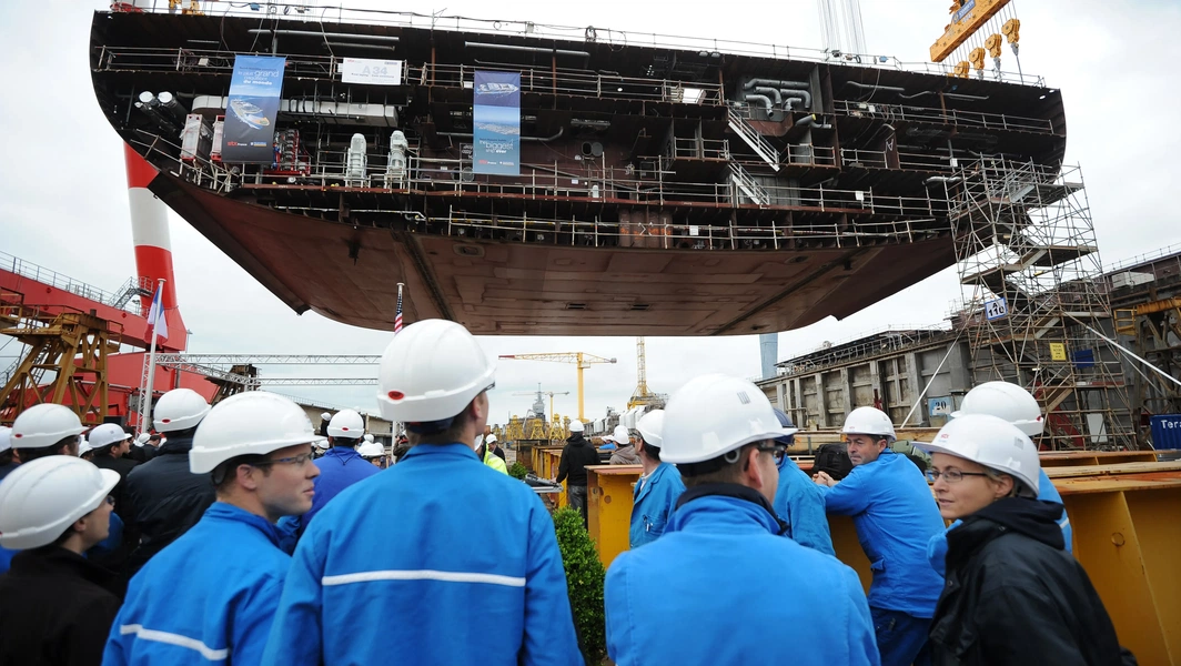Royal Caribbean starts building seventh Oasis-class ship