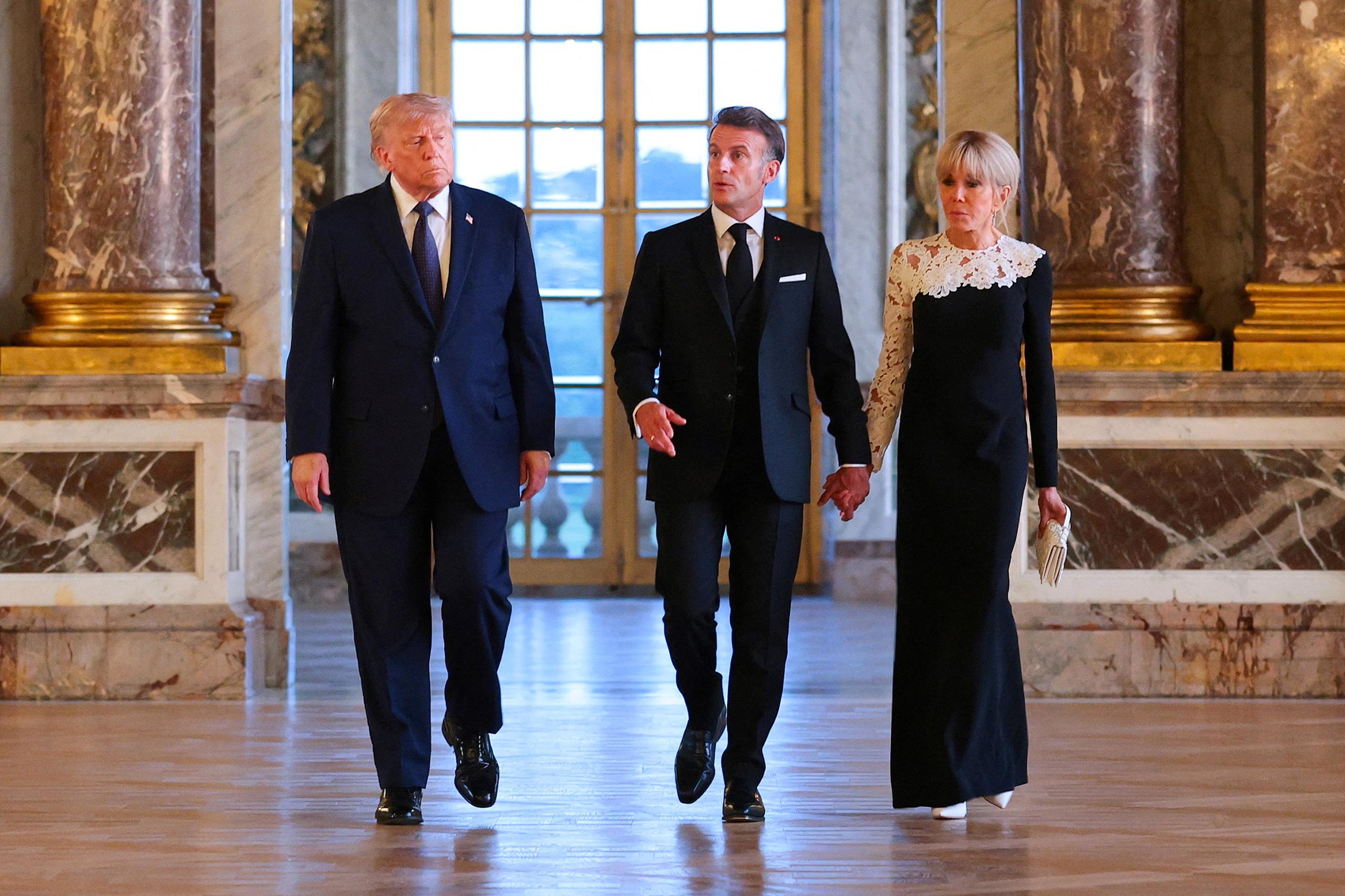 Brigitte Macron, reine d’un soir à Versailles pour un dîner en petit ...