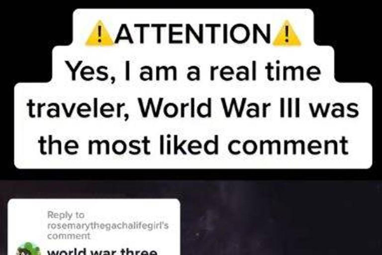 'Time traveller' has 'photos of World War Three' and it's bad news for ...