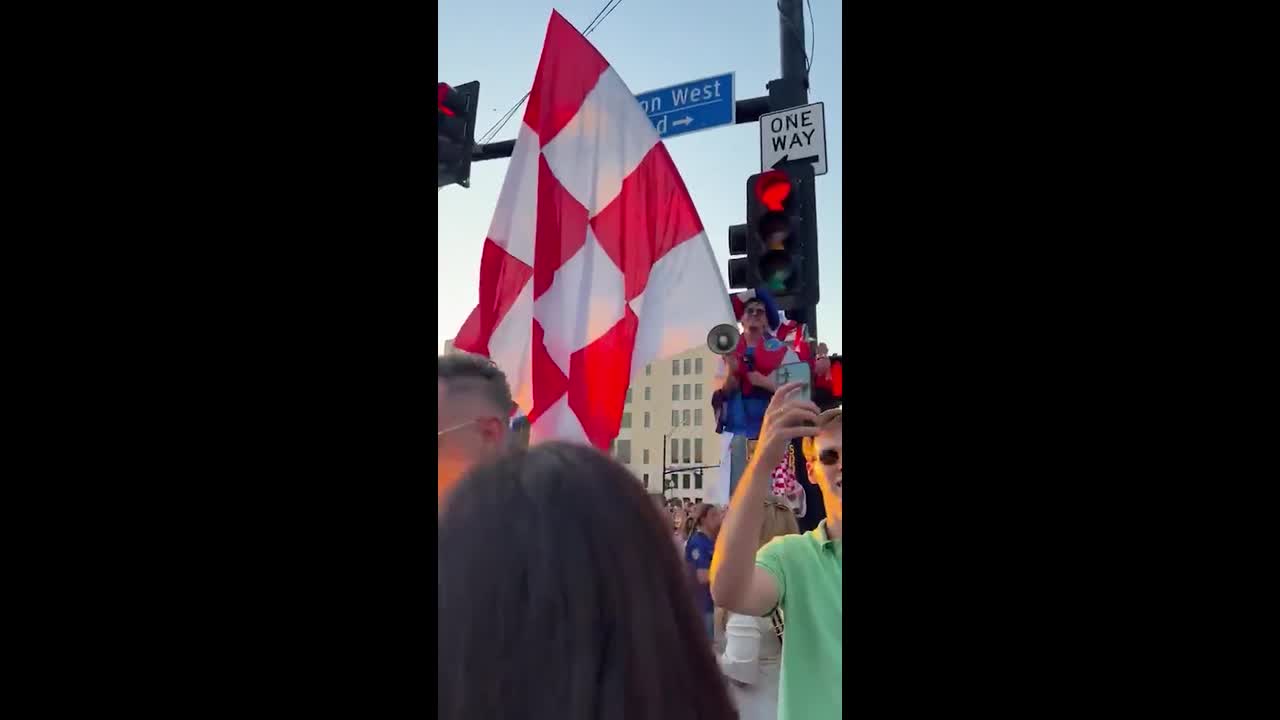 Croatia fans unite in Dallas ahead of World Cup match against England