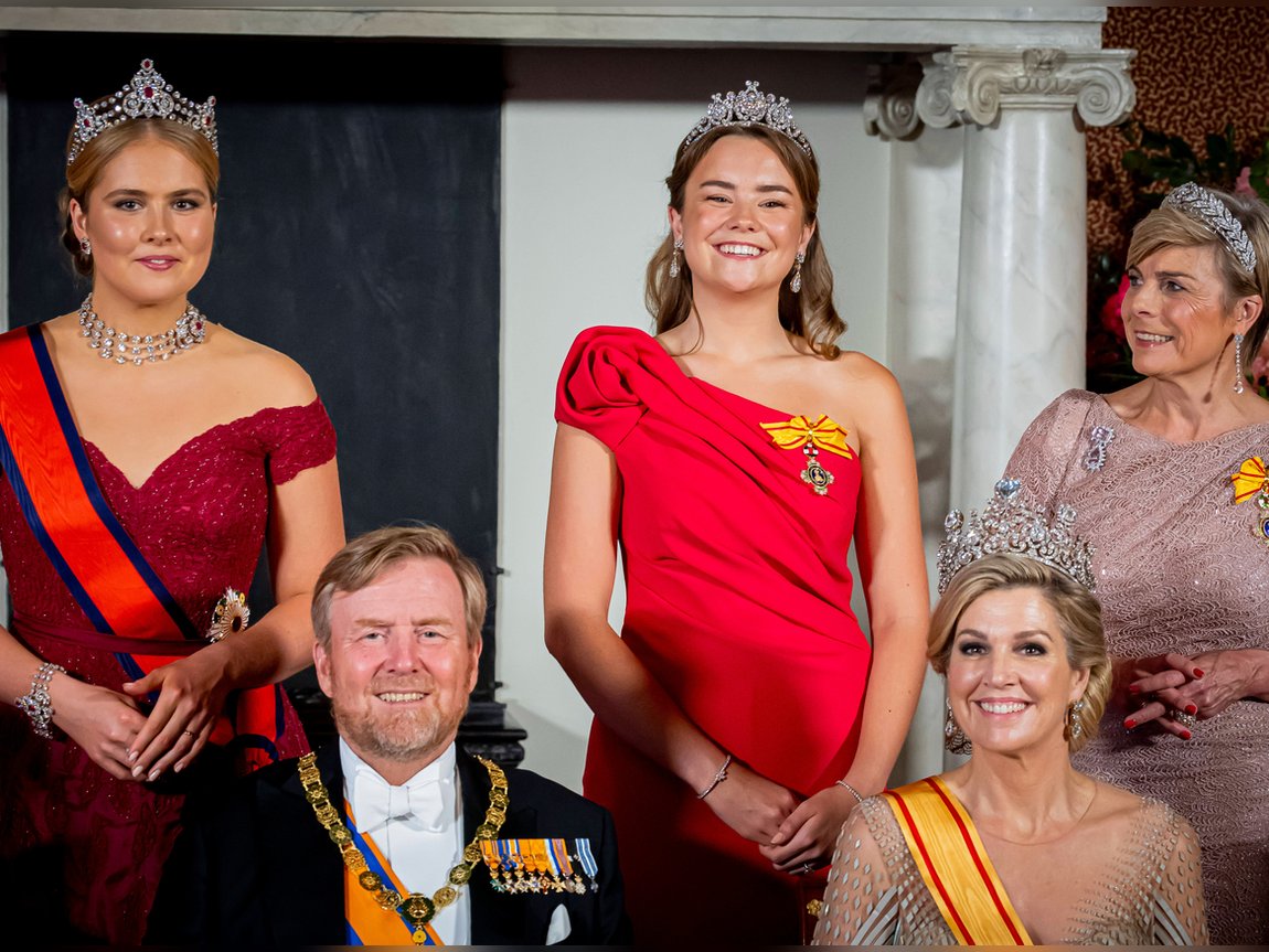 Princess Ariane shines at her state banquet debut