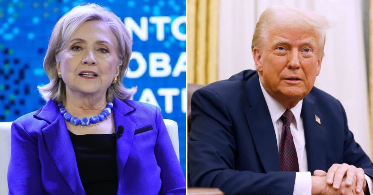 'Hold on, I'm going to say something positive about Trump': Hillary ...