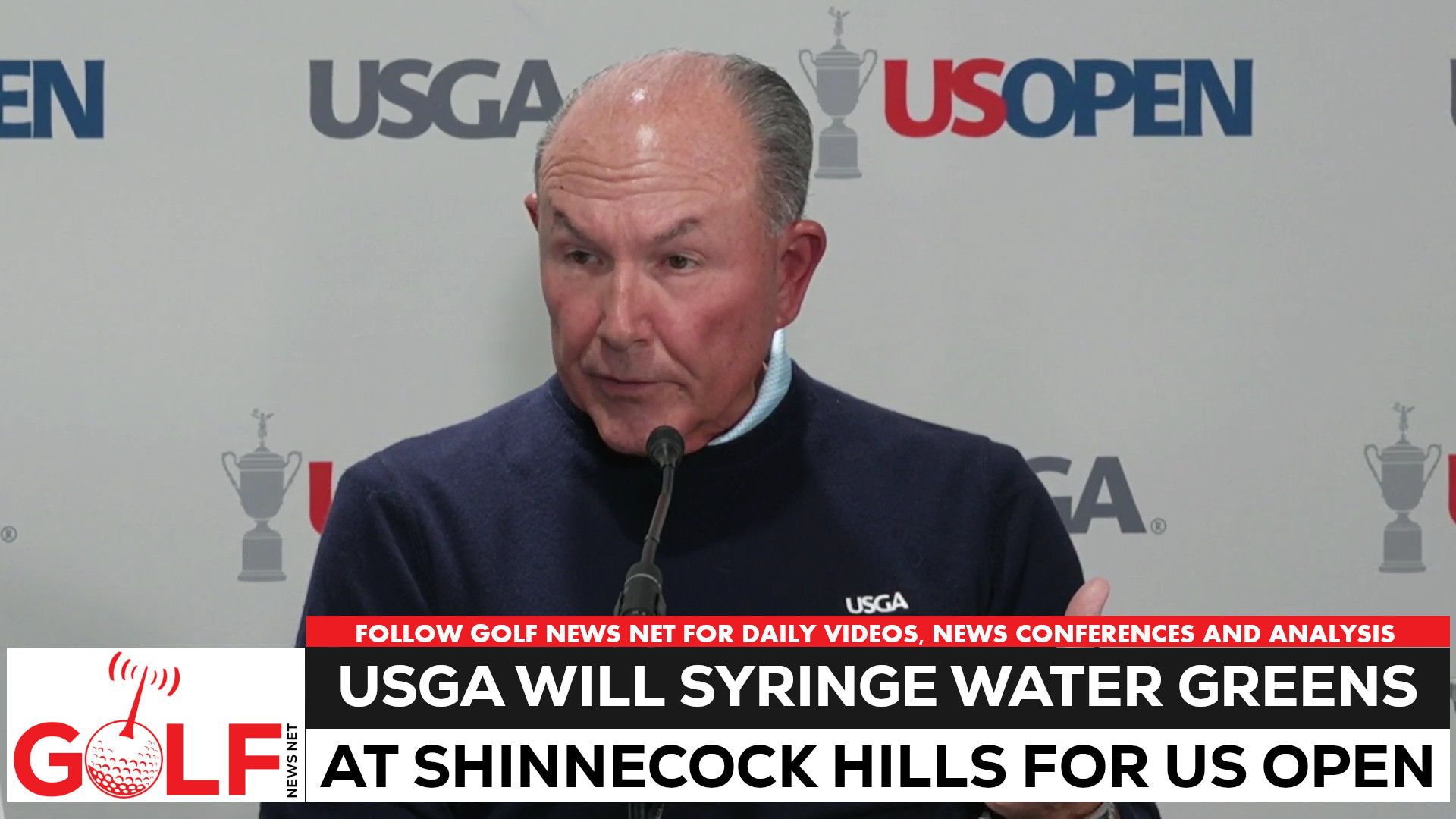 USGA will syringe water Shinnecock Hills greens at 2026 US Open