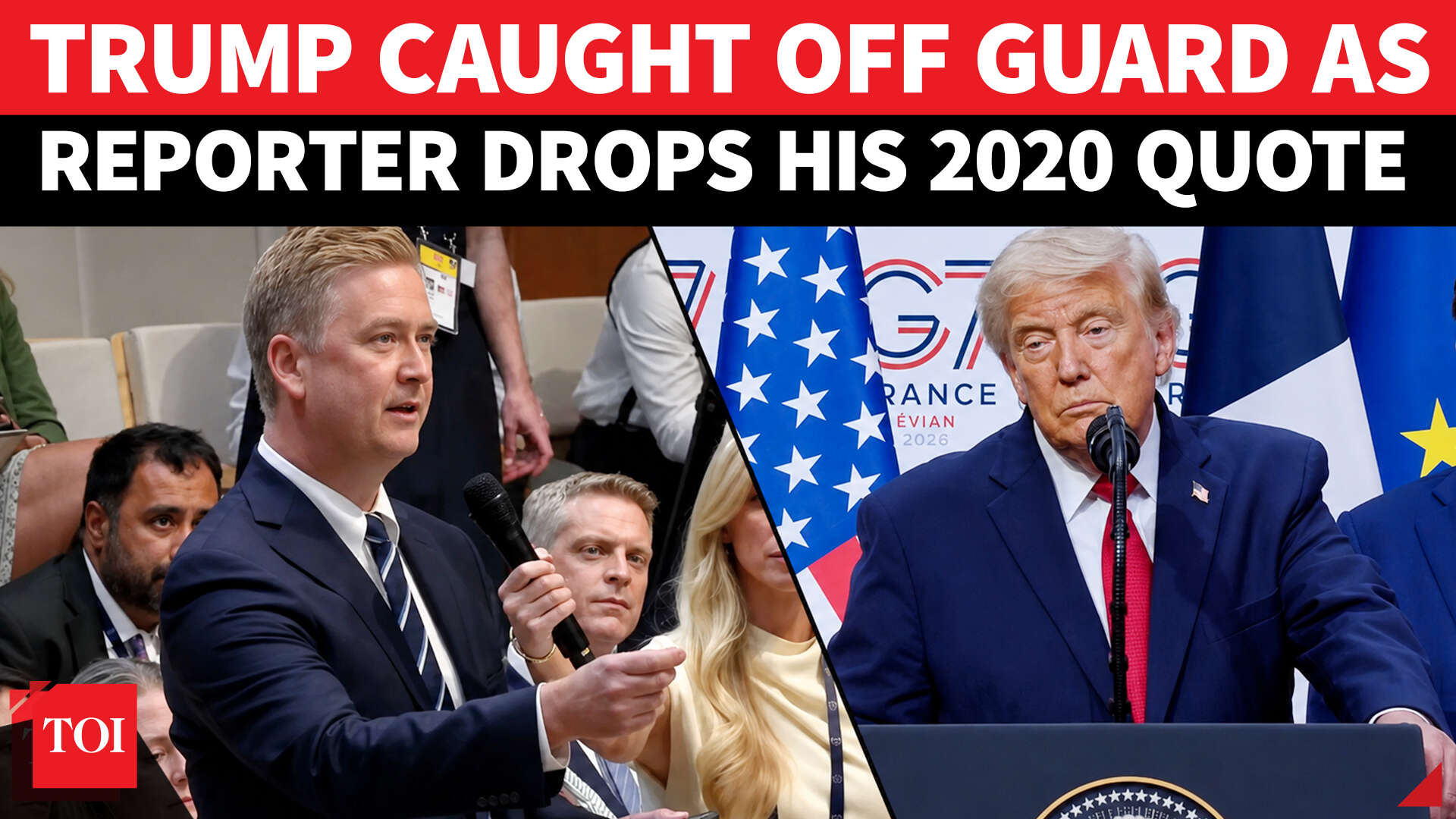 'Iran never loses': Trump speechless as reporter throws his 2020 remark ...