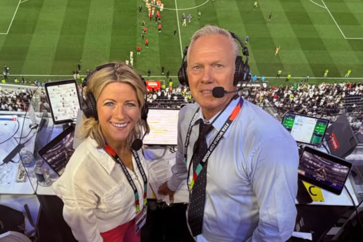 Fox World Cup analyst 'dripping with blood' after being hit by bottle
