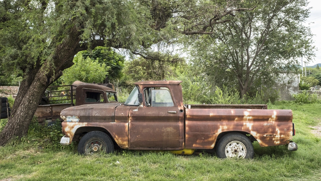 4 pickup trucks with notable rust problems