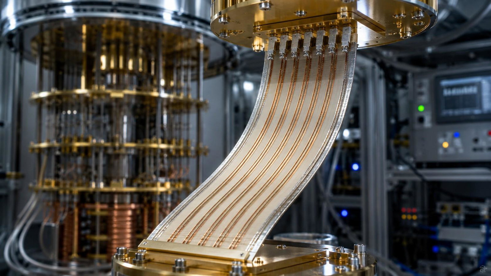 Un cavo flessibile potrebbe sbloccare i computer quantistici