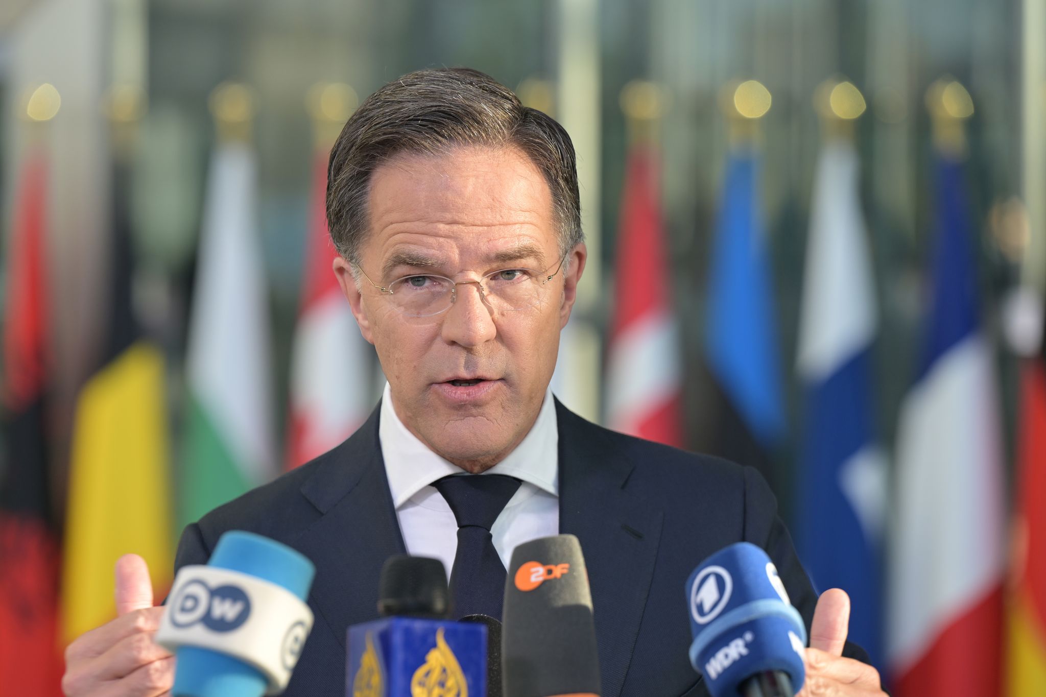 NATO's Rutte tries to dispel concerns over US asset cuts for Europe