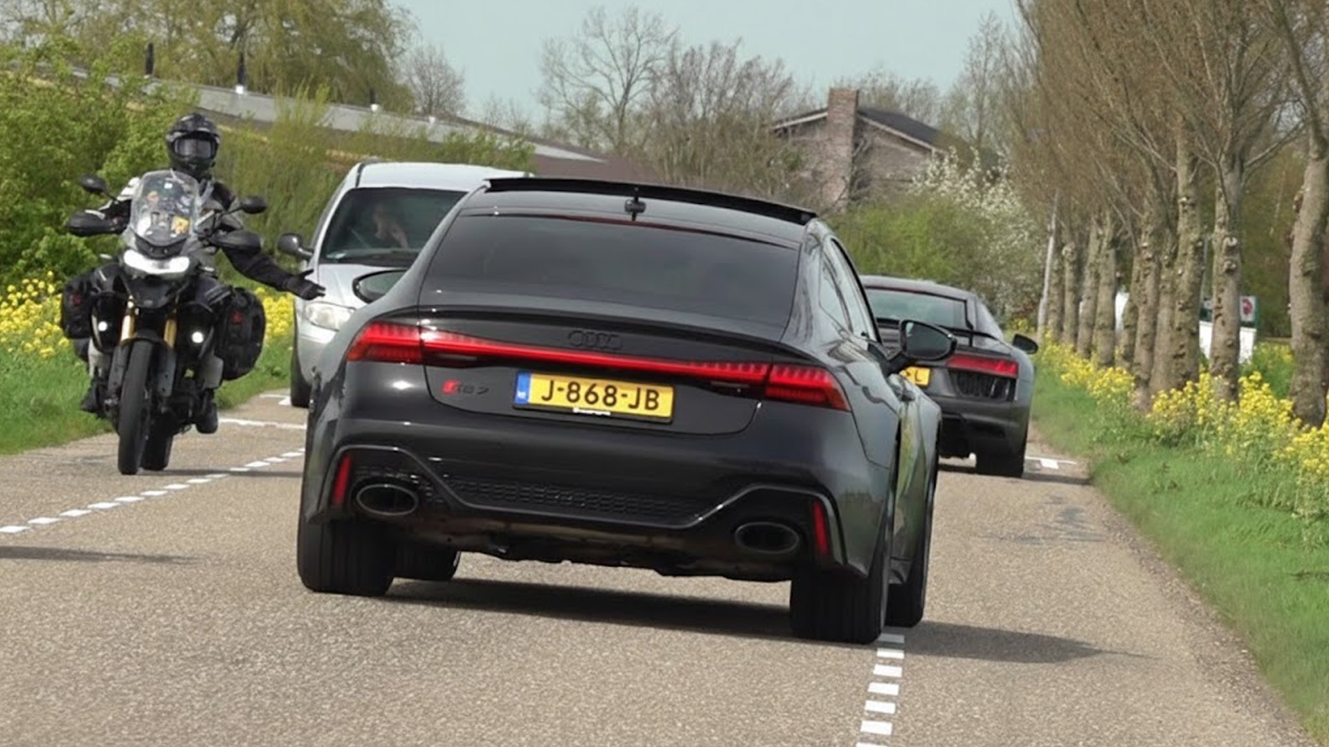 Which modified car accelerates the hardest on public roads?