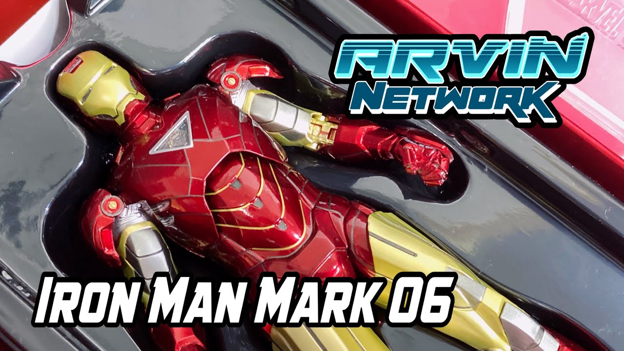 Unboxing Iron Man Mark 6 ZD Toys 1/10 action figure review and details