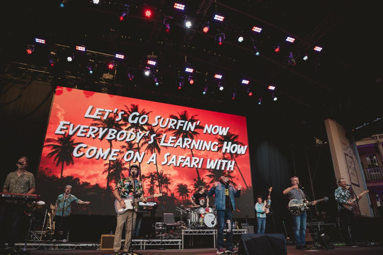 Photos as legends, The Beach Boys take to the stage at Halifax's Piece Hall