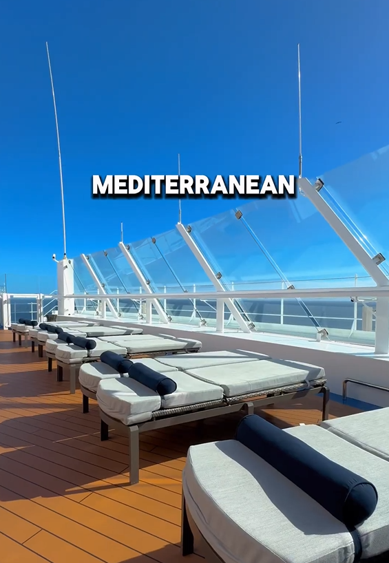 What is the weather like on a cruise ship at sea?