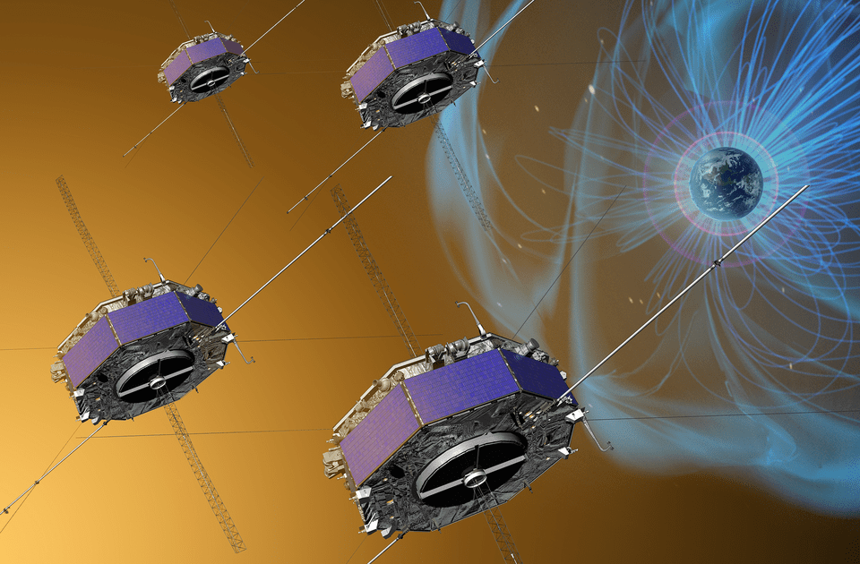 Surprising magnetic switchback near Earth revealed by NASA