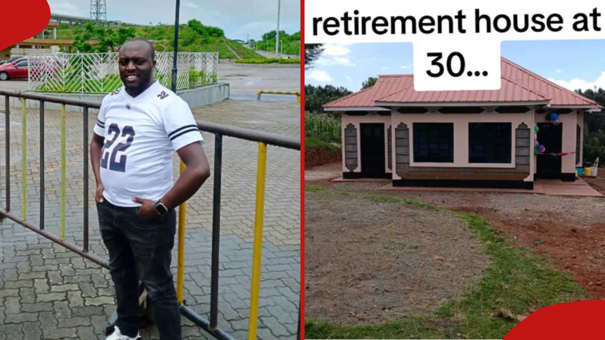 Kenyan man shares hard-learned lessons after building retirement home ...