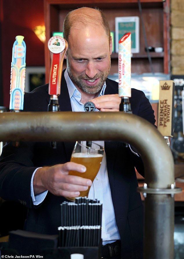 The Prince of Ales! William donates £1,000 to campaign battling to save ...