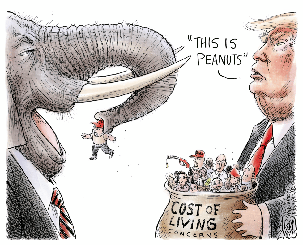 Adam Zyglis' latest political cartoons