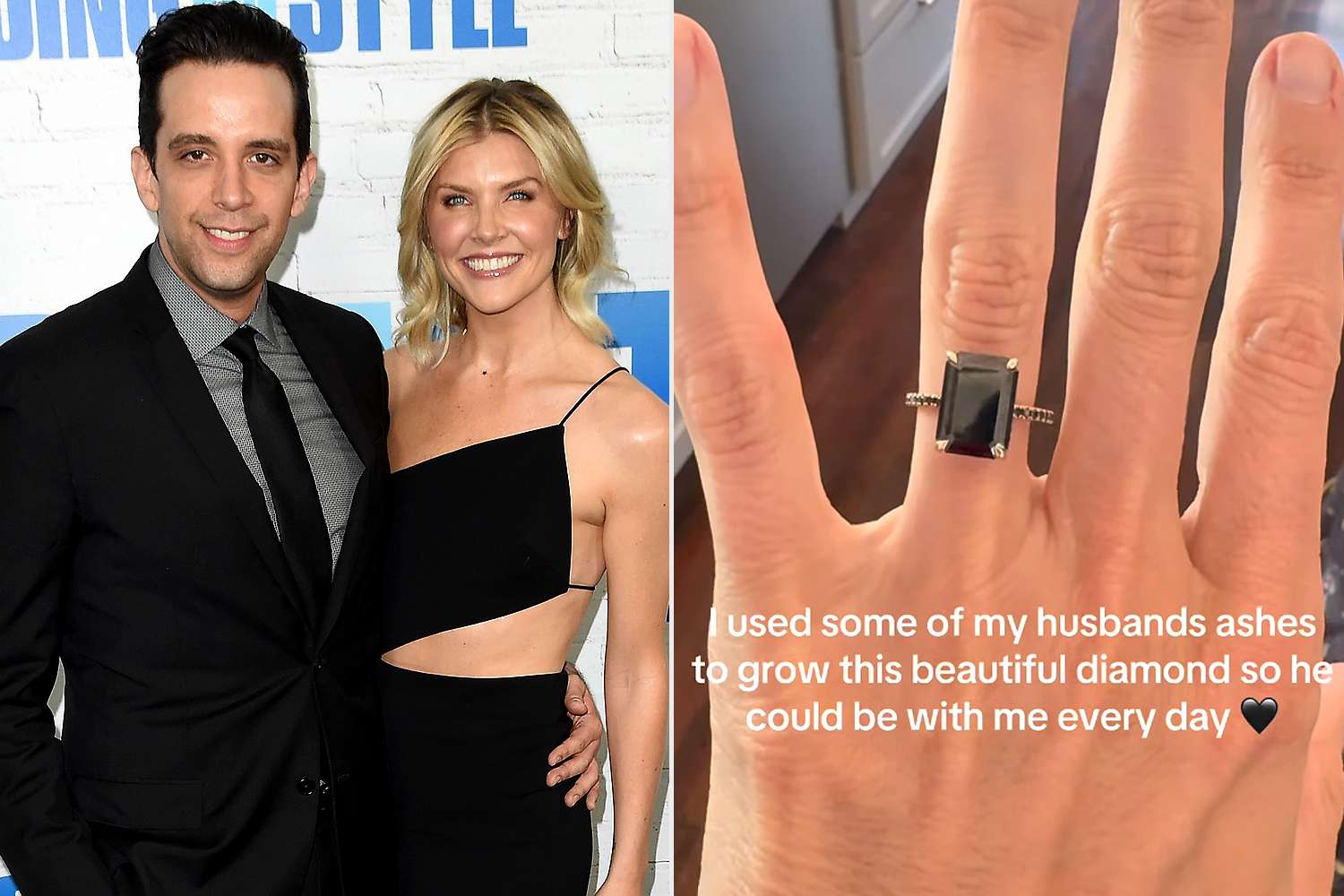 Amanda Kloots turns late husband Nick Cordero's ashes into a diamond ...