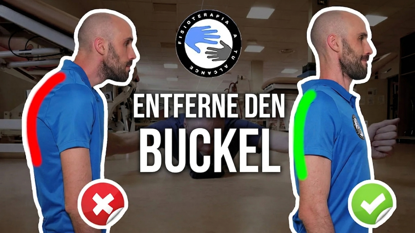 So wirst du das Rundrücken-Problem mit nur 1 Minute Training am Tag los