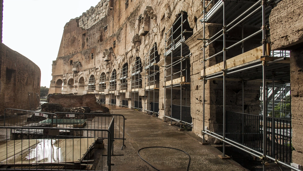 Restoration and discoveries at Rome’s Colosseum