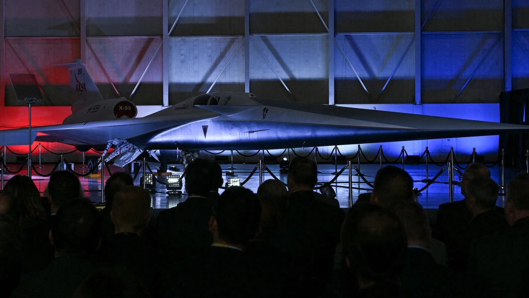 NASA's X-59 achieves quiet supersonic milestone