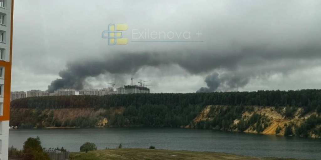 Moscow oil refinery burning for the second time in three days