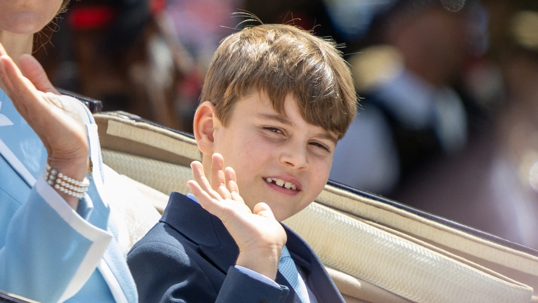 Prince Louis' playful moments at Trooping the Colour