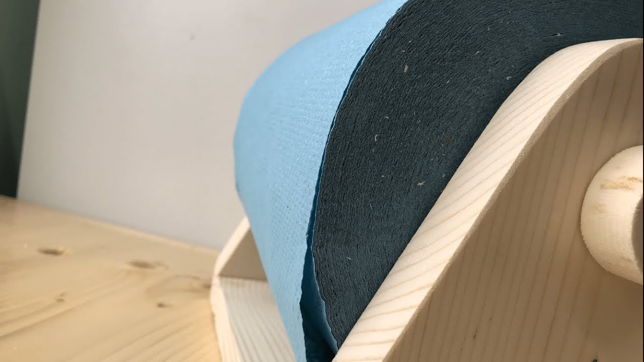 How to make a paper towel roll holder