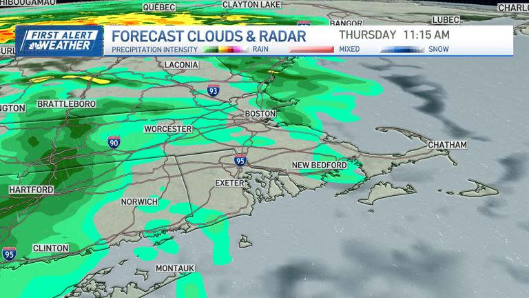 First alert: Strong to severe storms possible in Greater Boston today ...