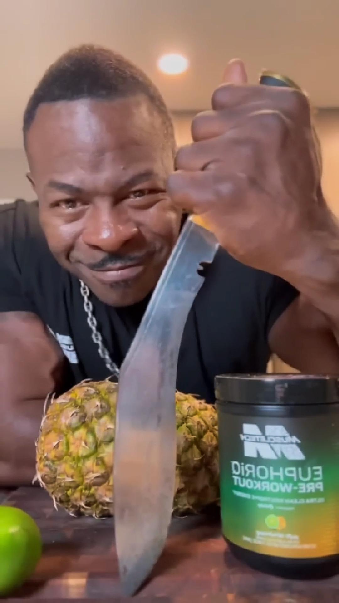 Chef Rush's viral pre-workout slushy
