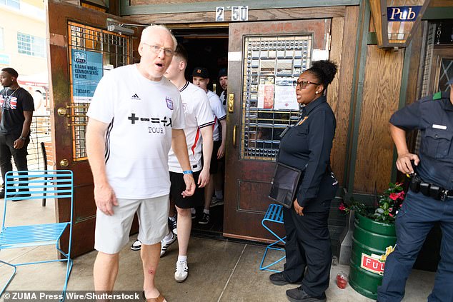 England fans' favourite Dallas pub is closed by authorities for a ...